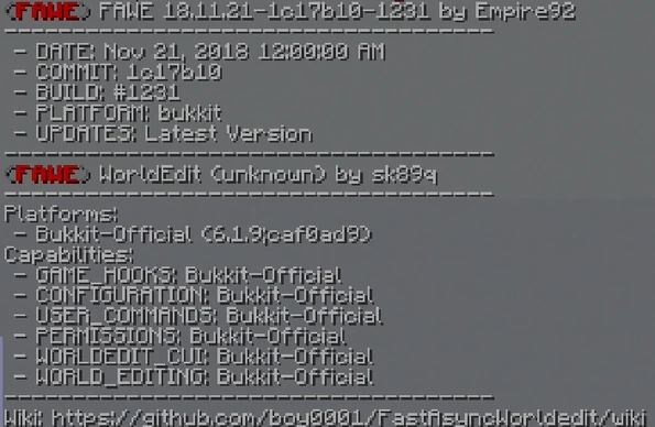 /worldedit version | Minecraft Worldedit Guide Wiki | Fandom