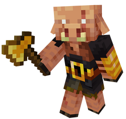 Piglin Bruto El Oficial Minecraft Wiki Disidencia Sin Animo De Lucro
