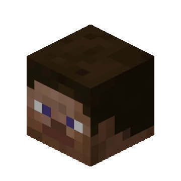 Steve Minecraft Head