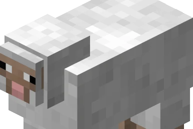 Minecraft Gray Sheep