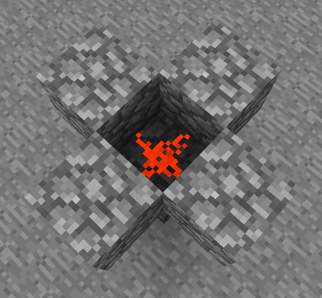 Minecraft Redstone Torch Papercraft