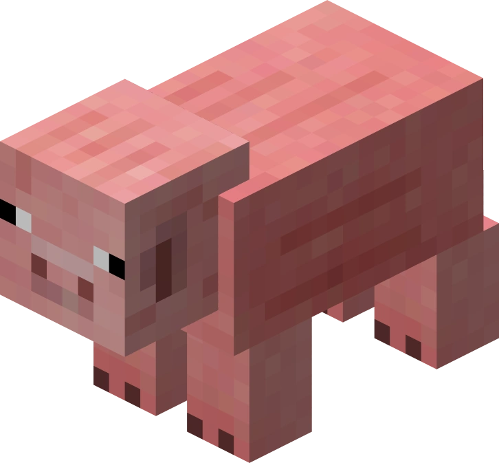 Minecraft Pig Face Png