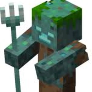 how to draw minecraft drowned