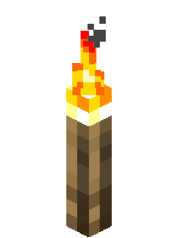 Minecraft Redstone Torch Template
