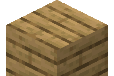 Minecraft Wood Block Front View