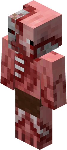 Minecraft Papercraft Zombie Pigman