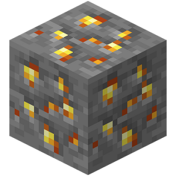 Gold Minecraft Background