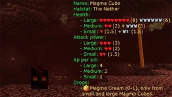 Minecraft Magma Cube Girl Medium
