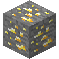 Minecraft 250x250 Gold