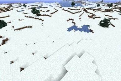 Minecraft Ice Spikes Biome