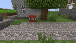 Tnt Exploding Minecraft Gif