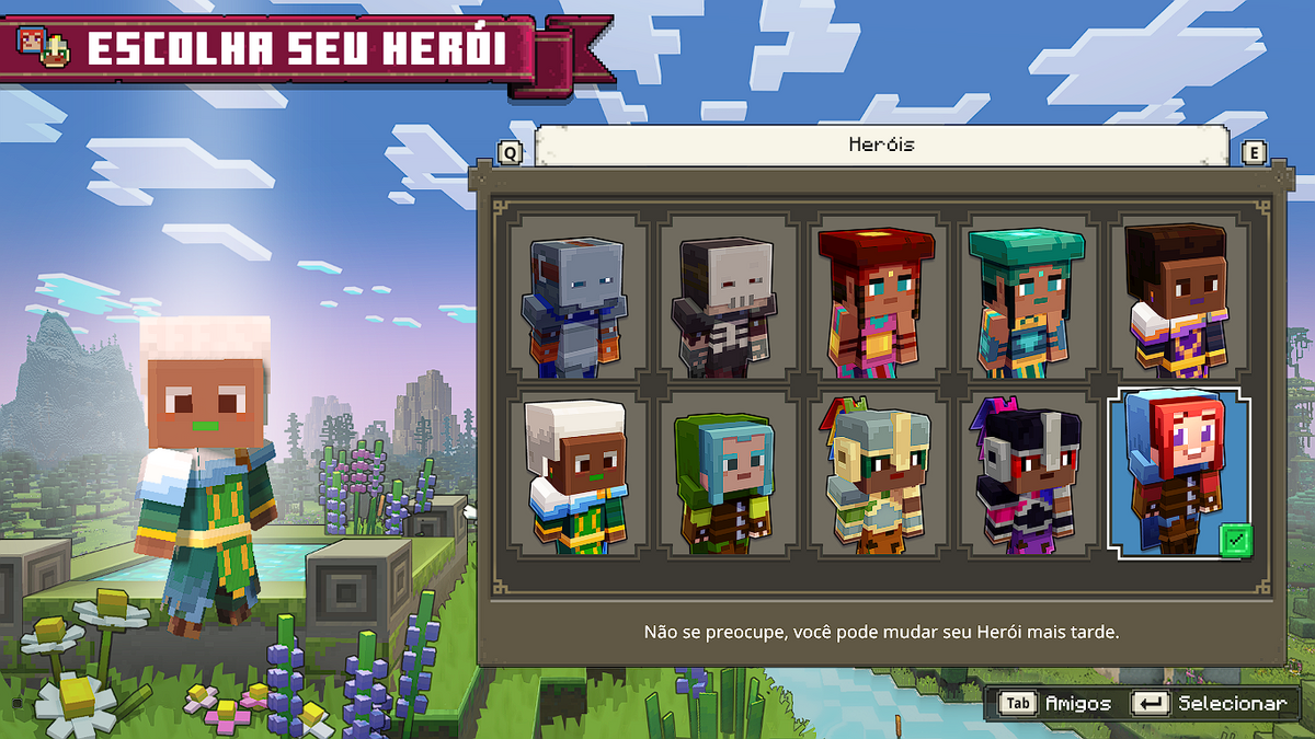 Minecraft Legends:Herói - Minecraft Wiki