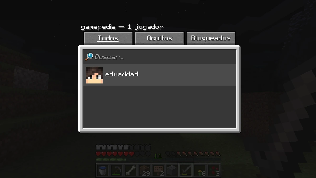 Interações sociais - Minecraft Wiki