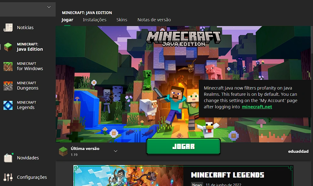 Minecraft Launcher - Minecraft Wiki