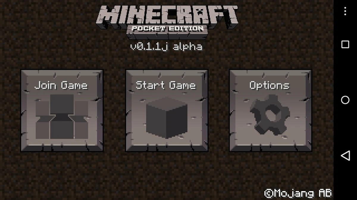 Pocket Edition Alpha 0.1.1 – Minecraft Wiki