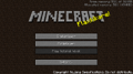 Menú principal - Minecraft Wiki