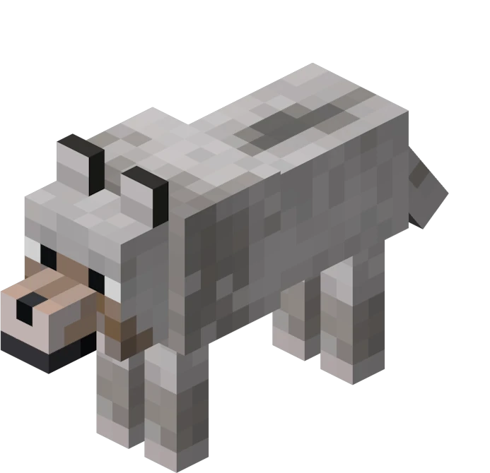 Imágenes De Lobos De Minecraft