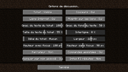 Options – Le Minecraft Wiki