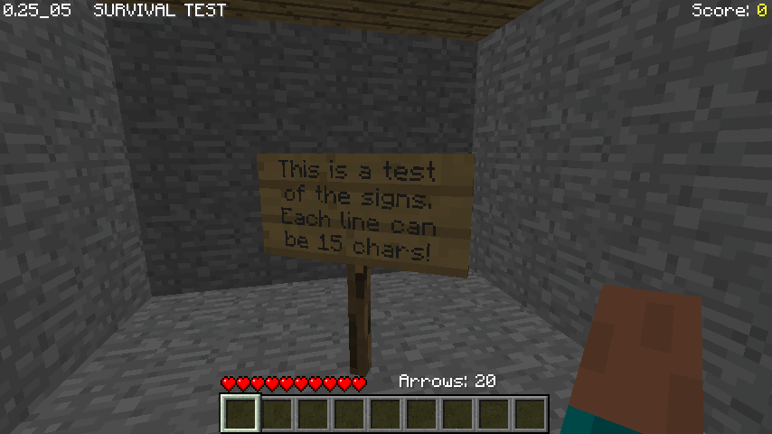 Java Edition Classic 0.25_05 SURVIVAL TEST – Minecraft Wiki