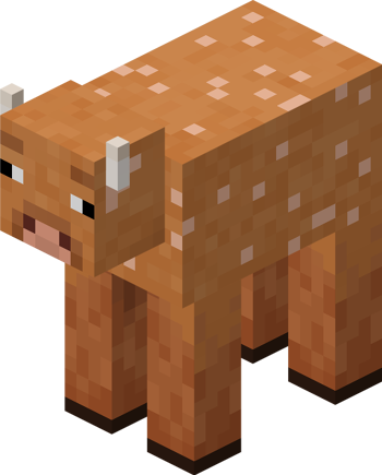 Minecraft Earth:Wooly Cow – Minecraft Wiki