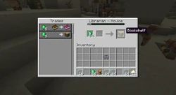 how to make bookshelf in minecraft ps4