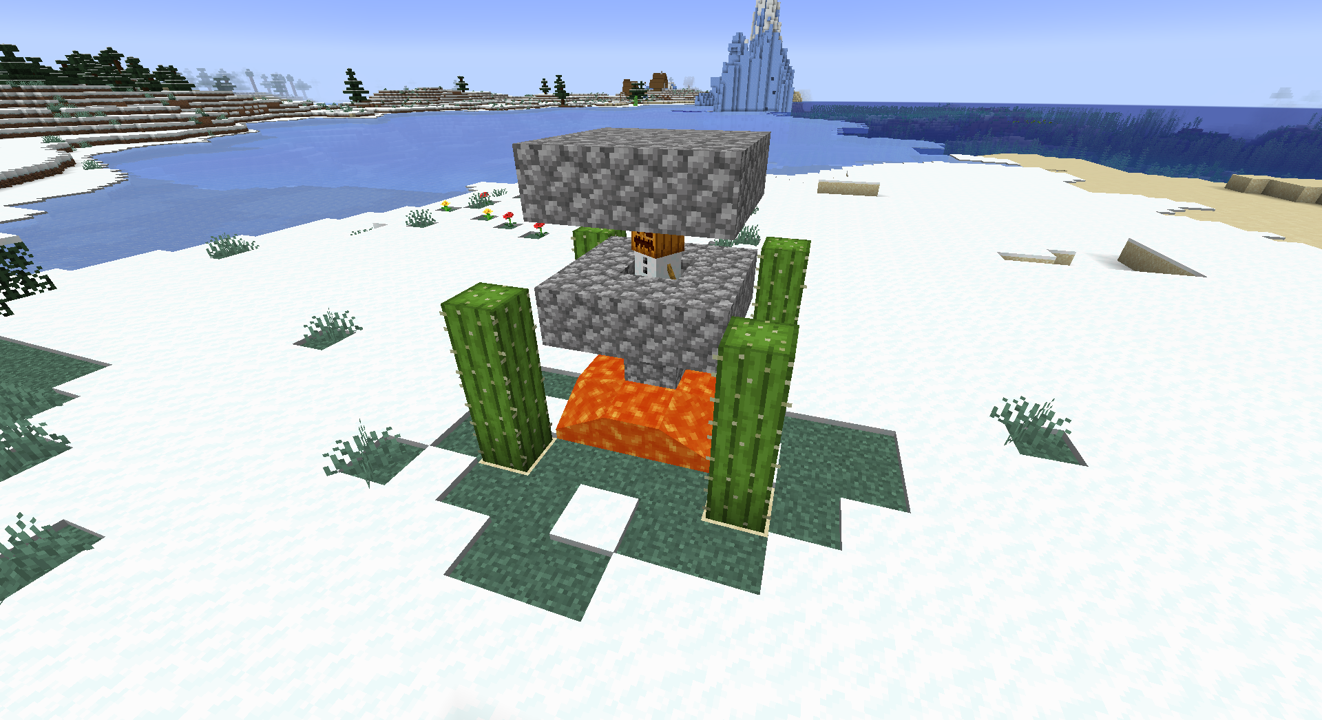 Minecraft Snow Golem Recipe EDIT: Snow Golem Image Minecraft Mod