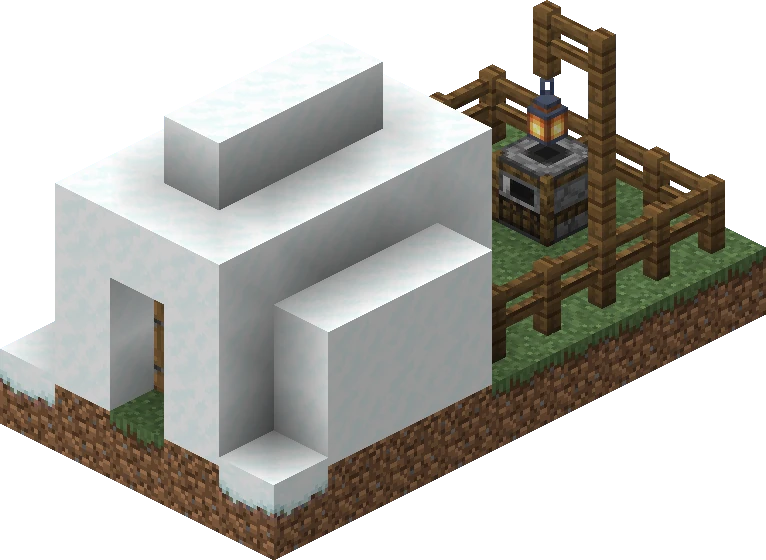 Minecraft Village Butcher Blueprints