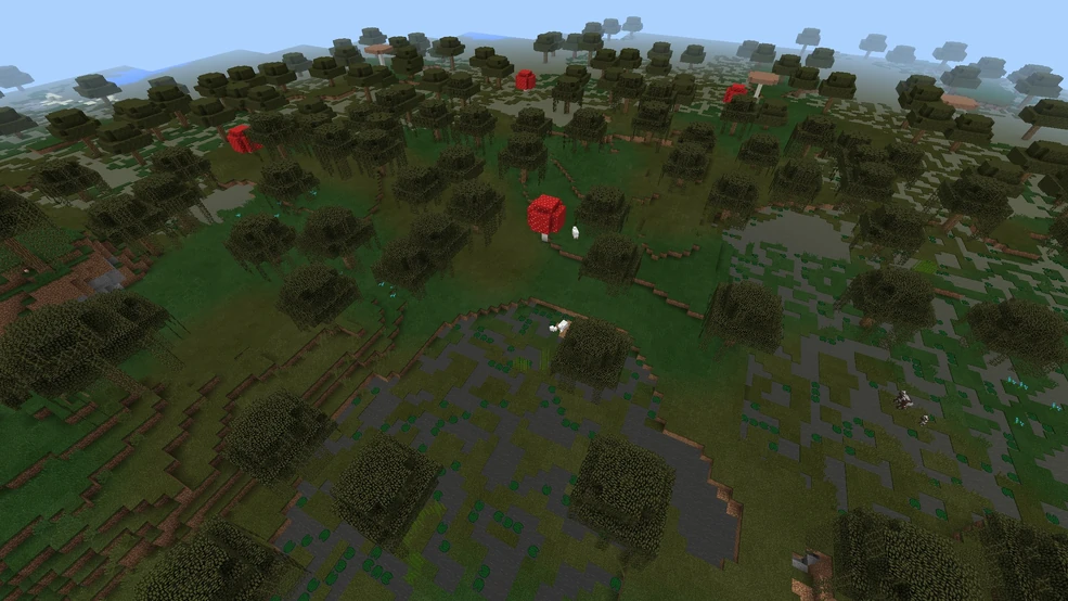 Minecraft Cube Biome By