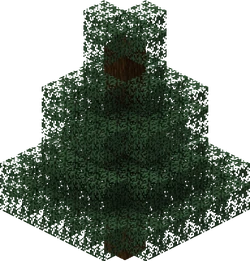 Transparent Minecraft Normal Tree