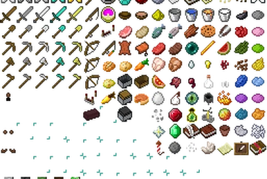 Minecraft Item Textures