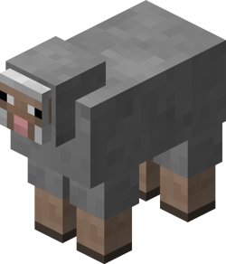 Minecraft Gray Sheep