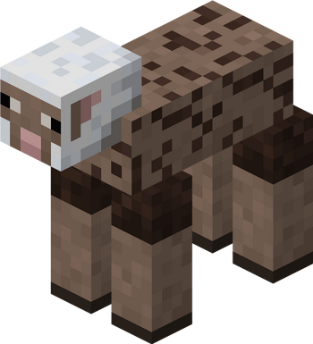 Minecraft Earth:Flecked Sheep – Minecraft Wiki