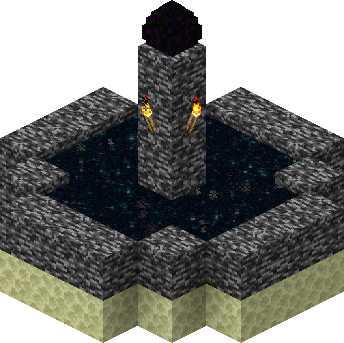 Exit portal/Structure – Minecraft Wiki