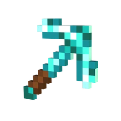How To Draw A Diamond Pickaxe Step By Step