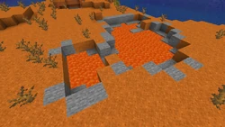 Lava Lake Minecraft