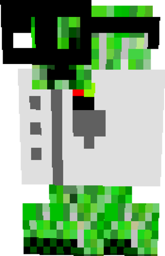 Minecraft Creeper Texture Template