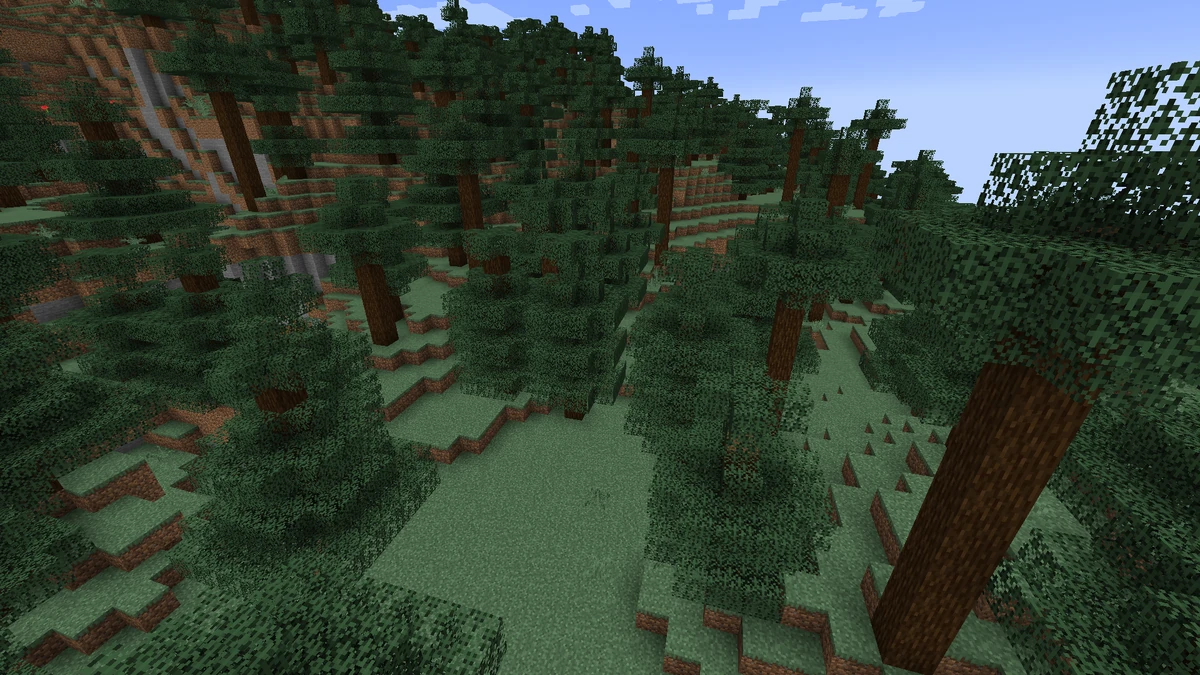 Minecraft Taiga Wallpaper By