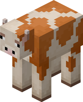 Minecraft Earth:Pinto Cow – Minecraft Wiki
