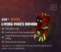 Minecraft Dungeons:Living Vines Armor – Minecraft Wiki
