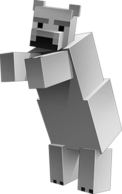 minecraft polar bear coloring pages