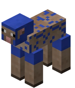 Blue Sheep Minecraft