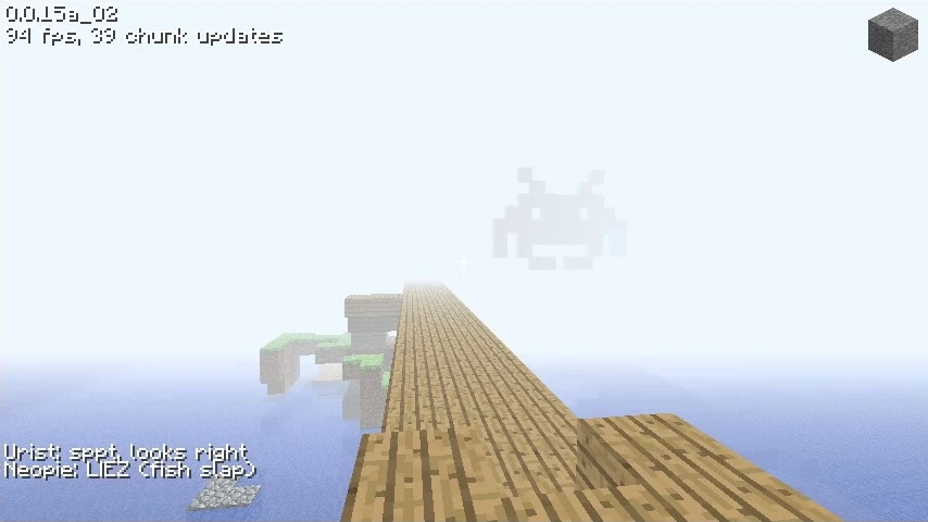 Java Edition Classic 0.0.15a_02 – Minecraft Wiki