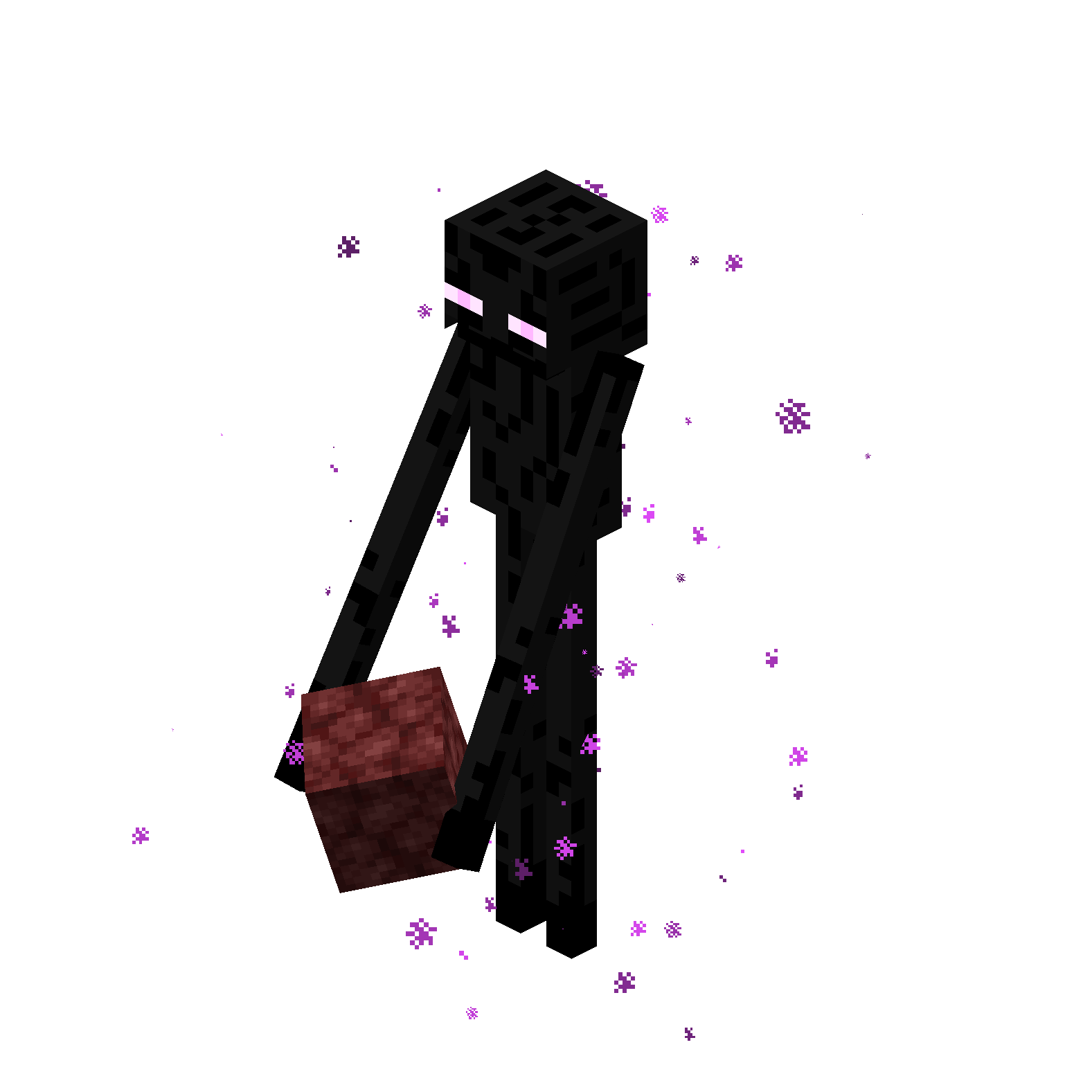 Comment Dessiner Un Enderman Dans Minecraft ArtStation The Enderman