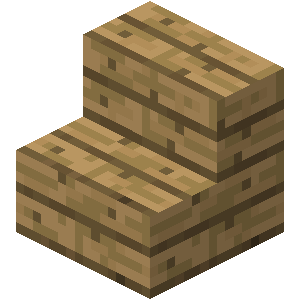 Minecraft Stone Block Stairs