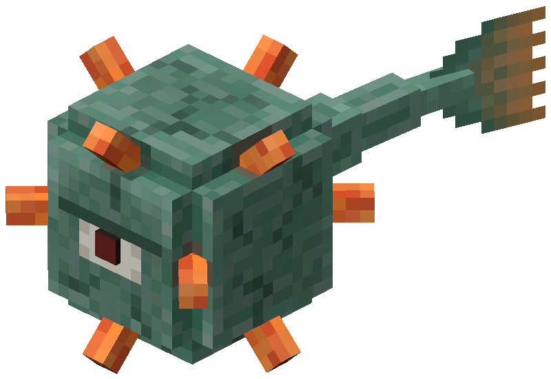 Minecraft Dungeons:Guardian – Minecraft Wiki