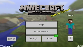 Pocket Edition 1.0.0 – Minecraft Wiki