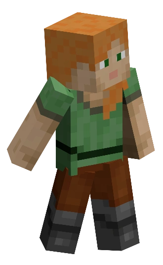 Minecraft Dungeons:Alex – Minecraft Wiki