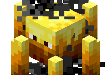 how to draw minecraft blaze