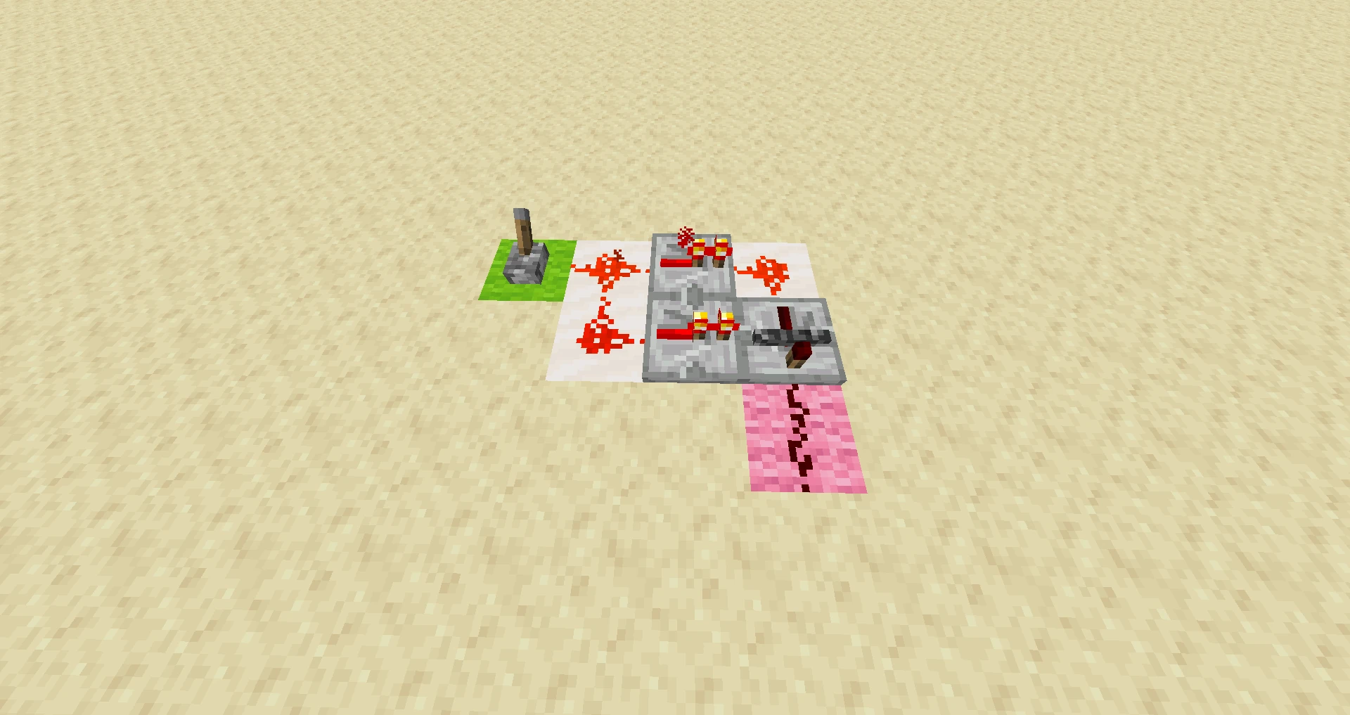 Minecraft Repeater Circuit