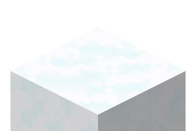 Minecraft Snow Block